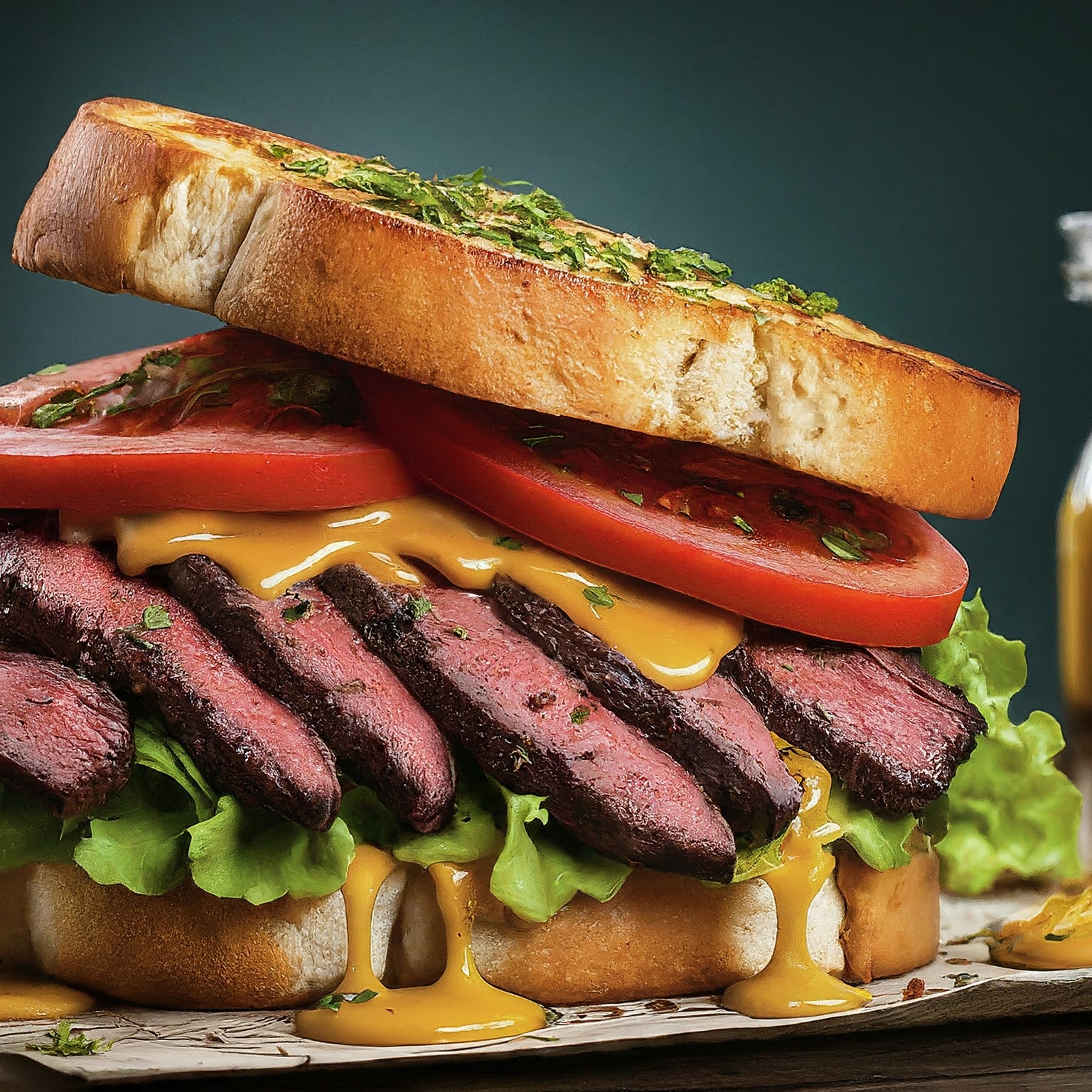 London Broil Steak Sandwiches Recipe: Powerful Flavor! - The Fresh Man cook