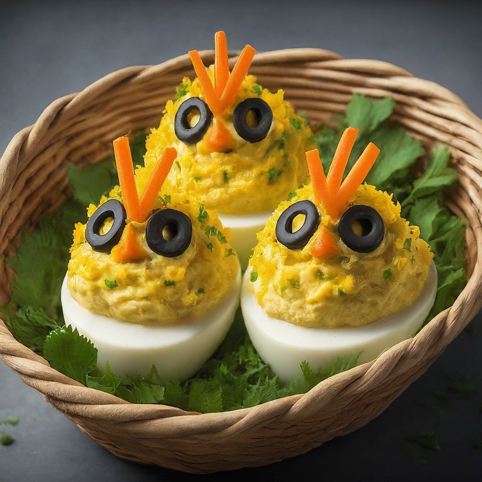 Deviled Egg Chicks Recipe: Blissful Delight! - The Fresh Man cook
