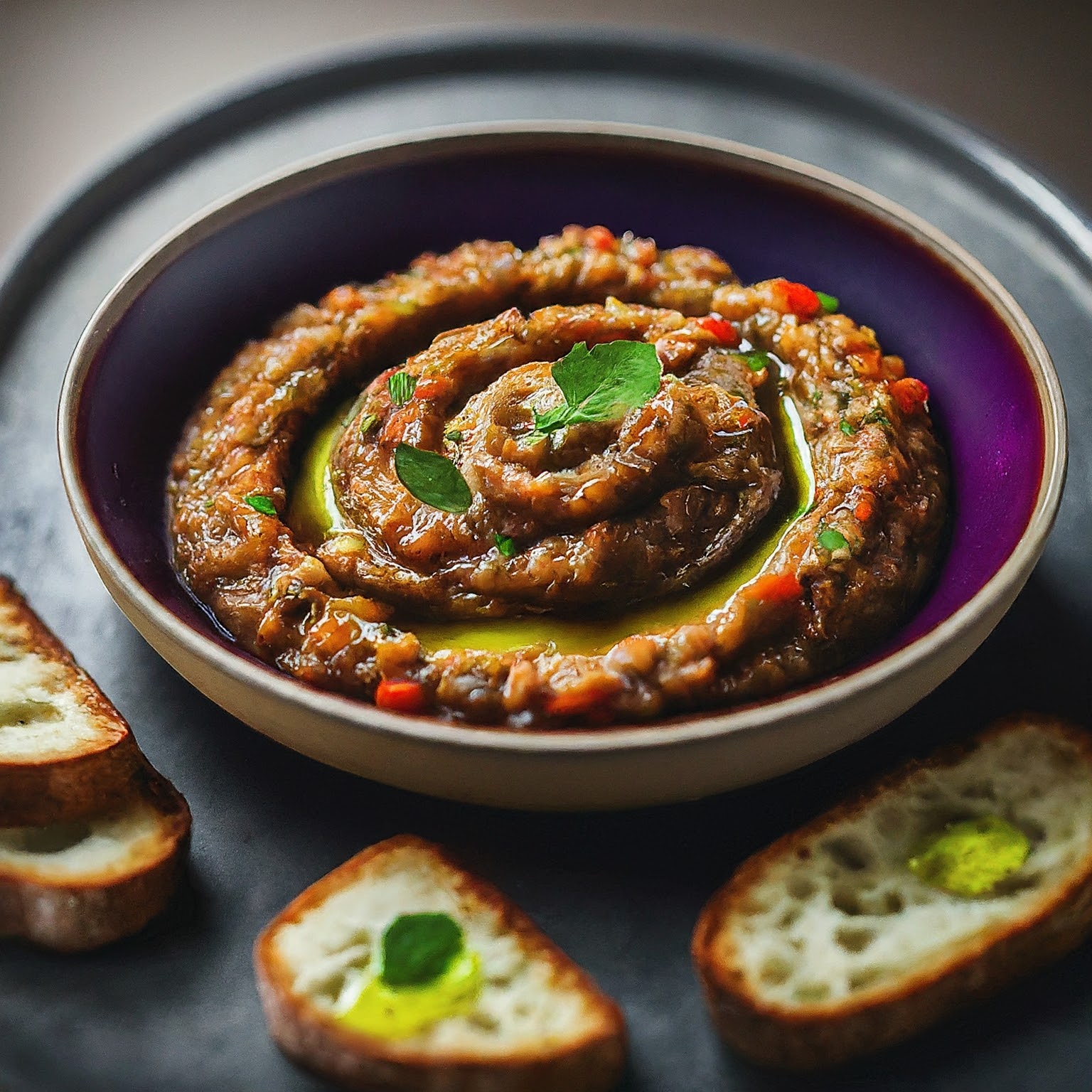 Eggplant Caviar Spread Recipe: Frenzied Delight! - The Fresh Man cook