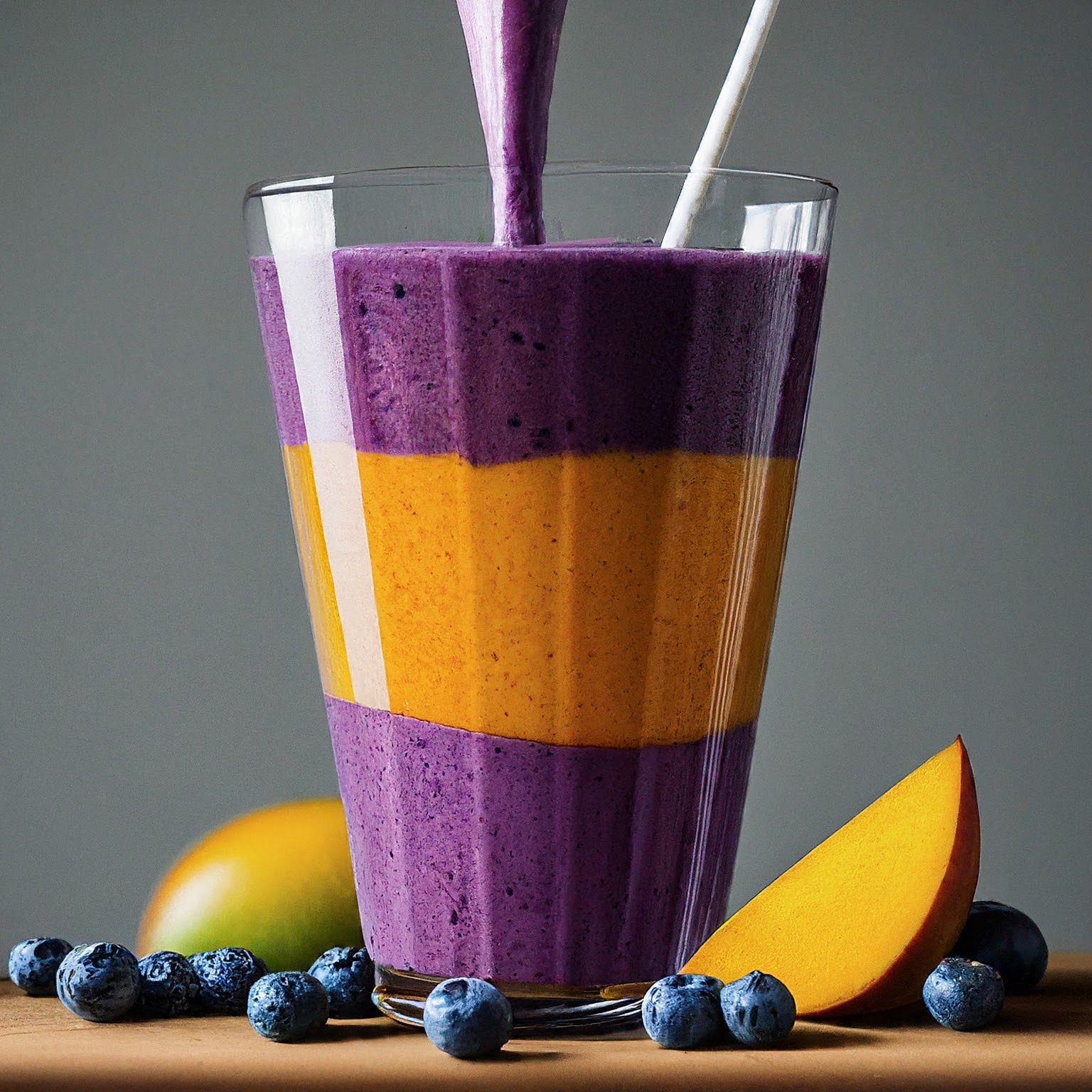 Blueberry Mango Smoothie Recipe: Exclusive Comfort! - The Fresh Man cook