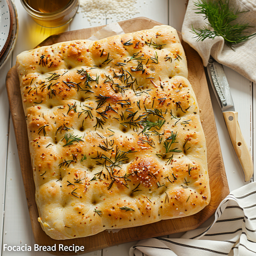 Focaccia Bread Recipe: Revolutionary Bite! - The Fresh Man cook