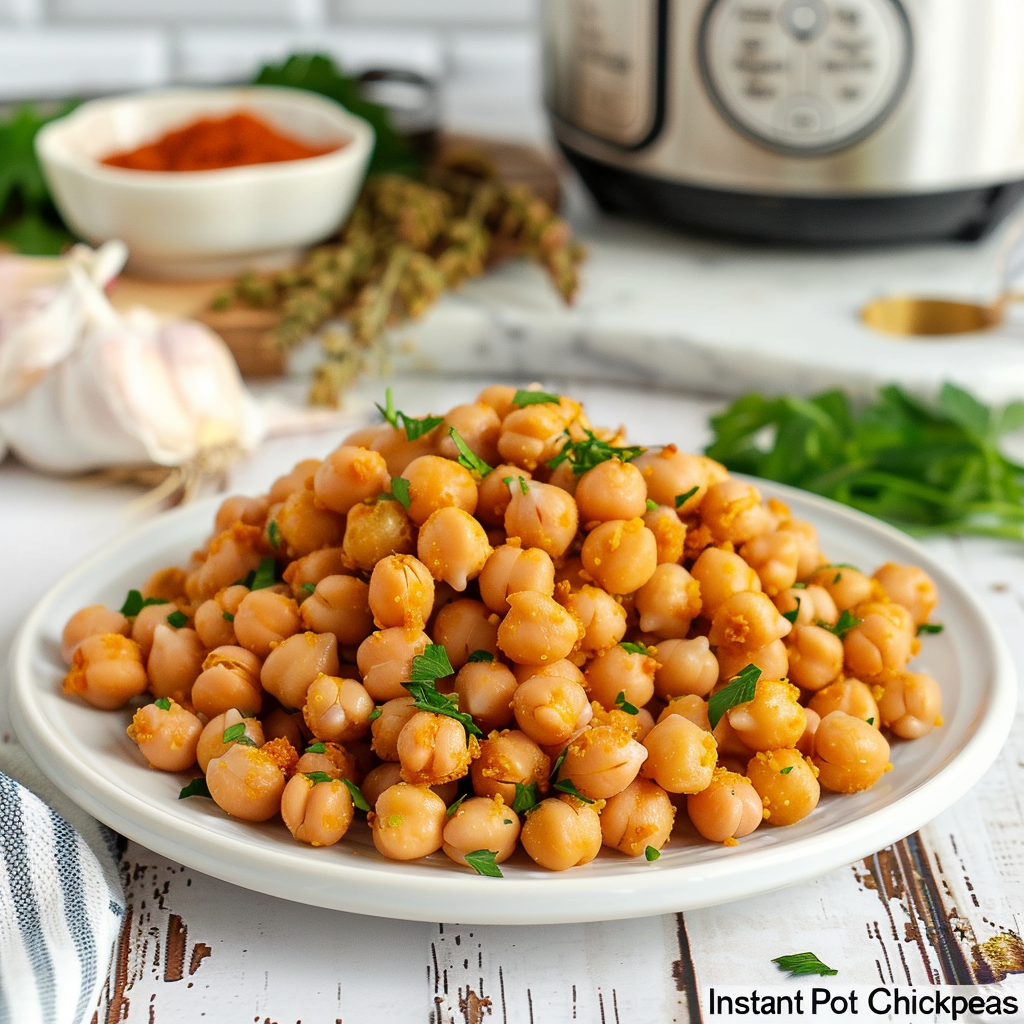 Instant Pot Chickpeas Recipe: Light Up Your Palate! - The Fresh Man cook