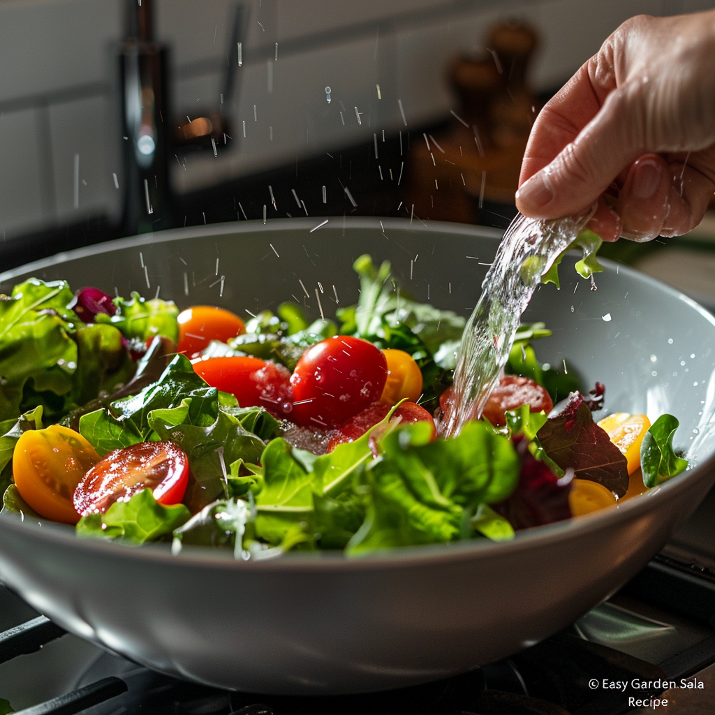 Easy Garden Salad Recipe “Quick and Tasty”! - The Fresh Man cook