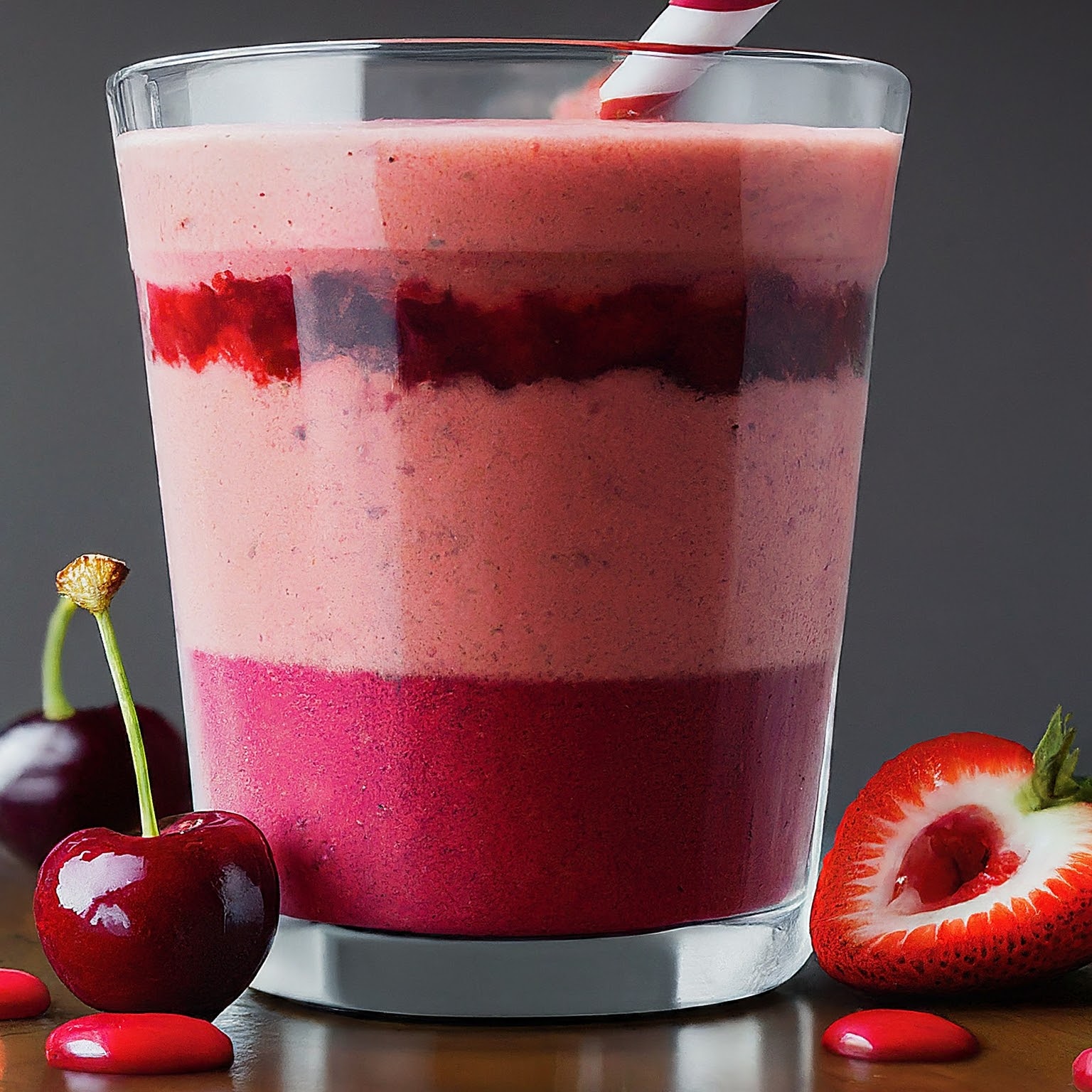 Strawberry Cherry Smoothie Recipe: Perfect Combination! - The Fresh Man ...