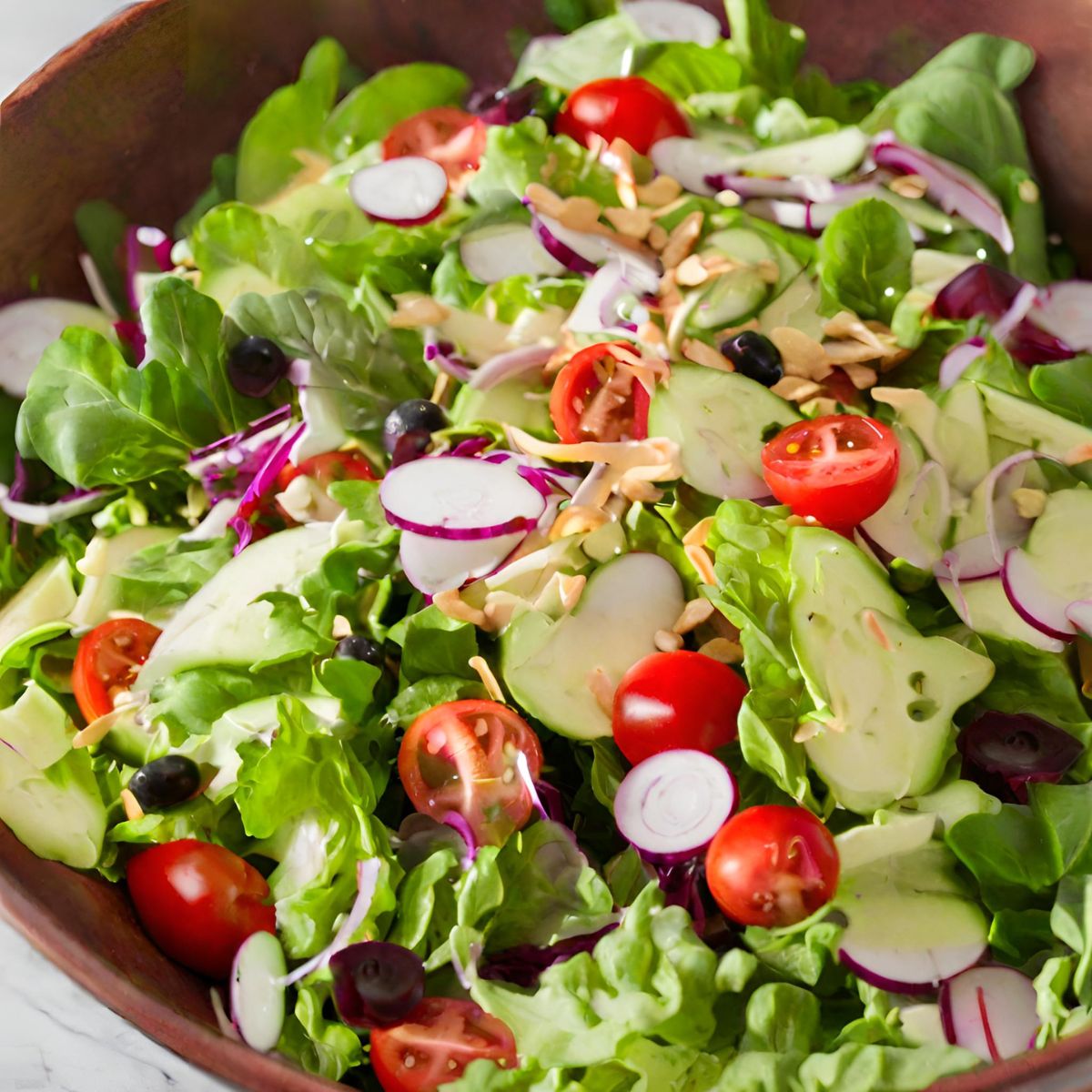 Garden Salad Recipe: Colourful, Crunchy, and Healthy - The Fresh Man cook