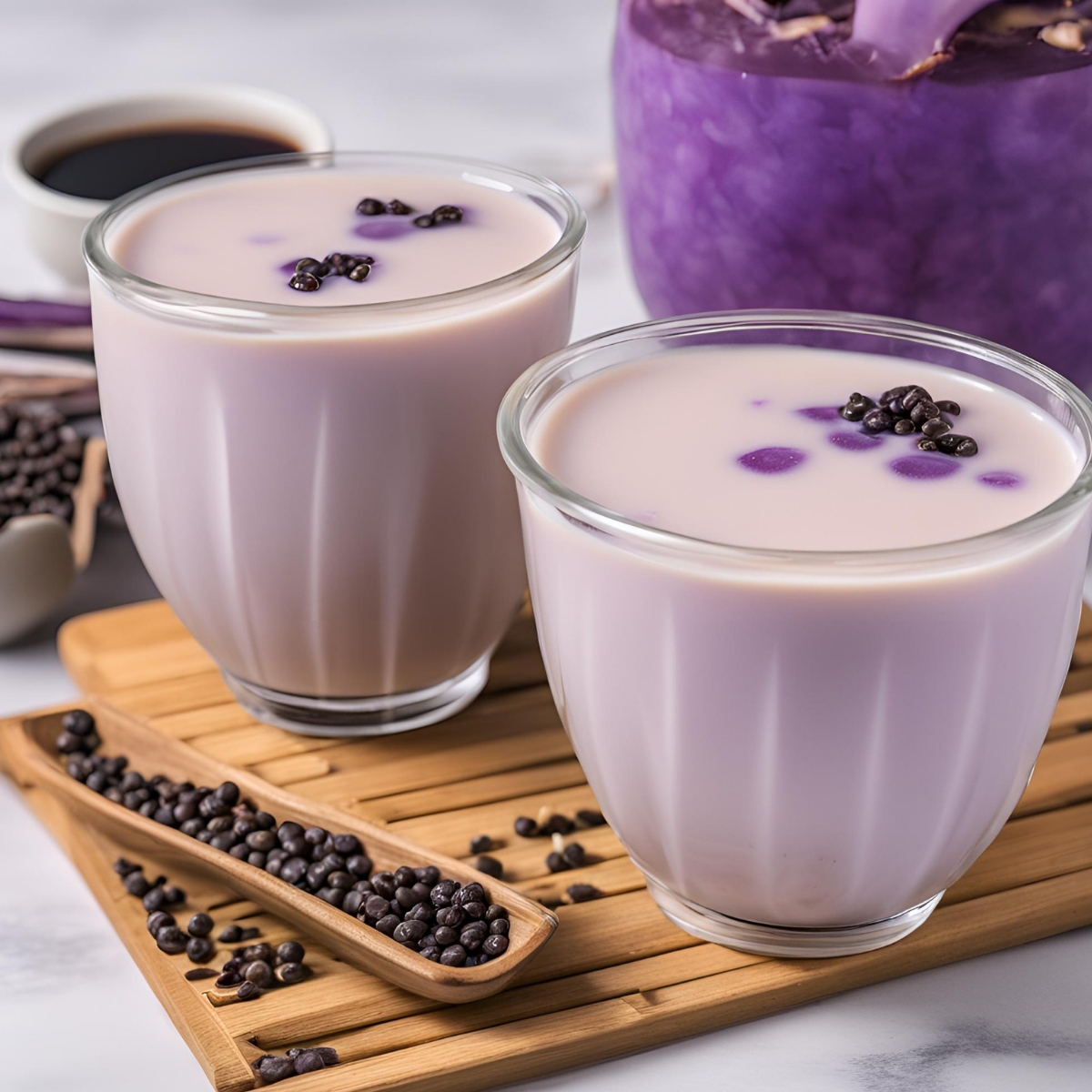 Taro Milk Tea Boba Recipe: Easy Steps for Perfect Boba! - The Fresh Man cook