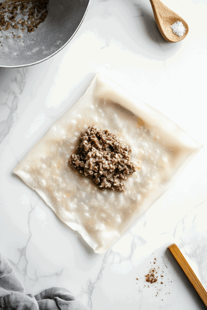 Cheeseburger Spring Rolls Disney: Theme Park Treats! - The Fresh Man cook