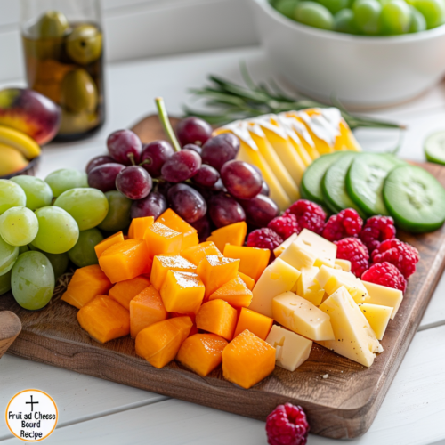 Easy fruit and cheese platter store