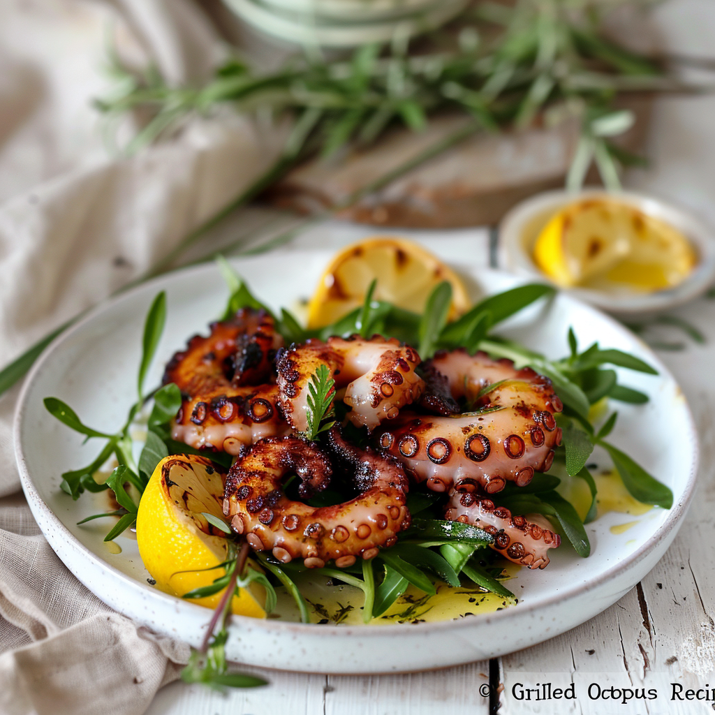 Grilled Octopus Recipe: Sizzle and Serve for Seafood Lovers! - The ...