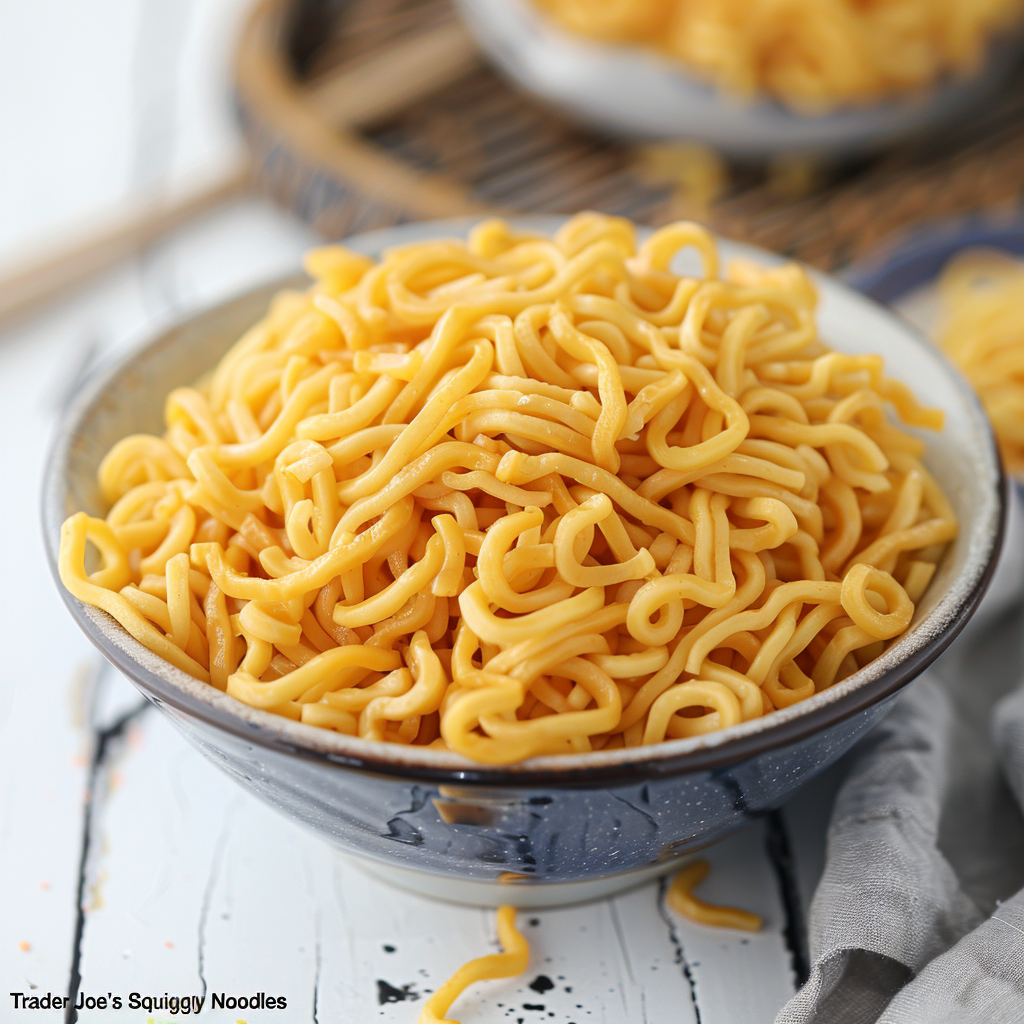 Trader Joe's Squiggly Noodles Recipe: Culinary Adventure! - The Fresh Man cook