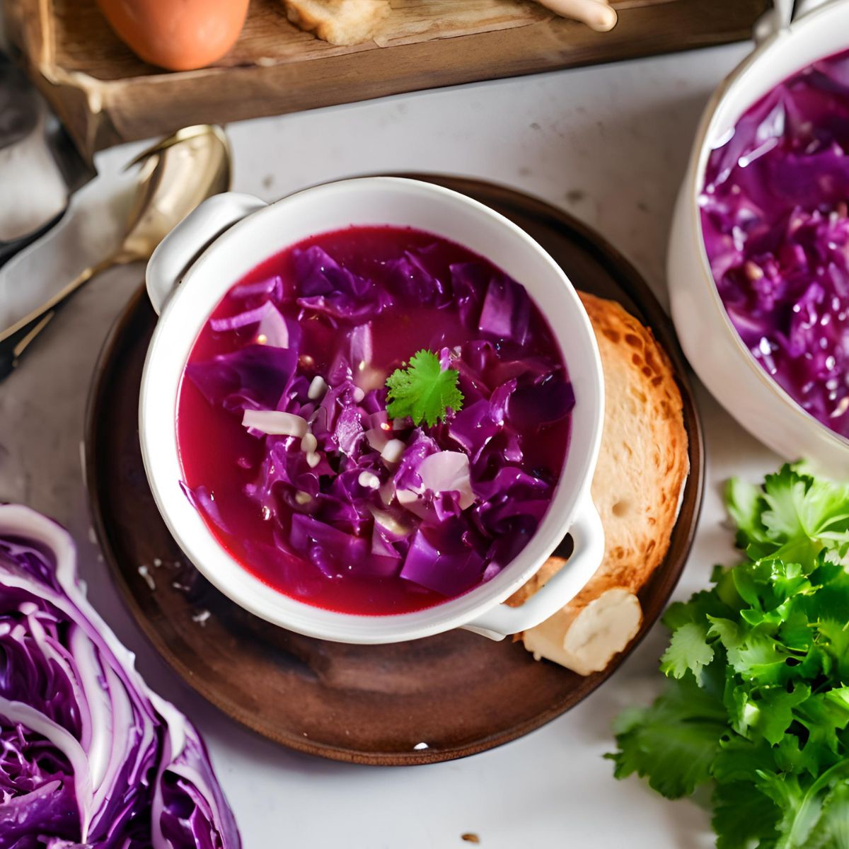 Red Cabbage Soup Recipe: Simple Comfort in a Bowl! - The Fresh Man cook