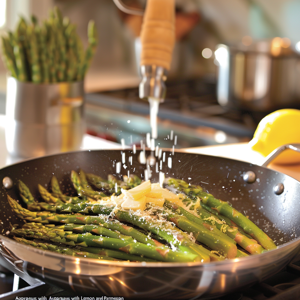 Roasted Asparagus with Lemon, Butter, and Parmesan “Quick and Tasty ...