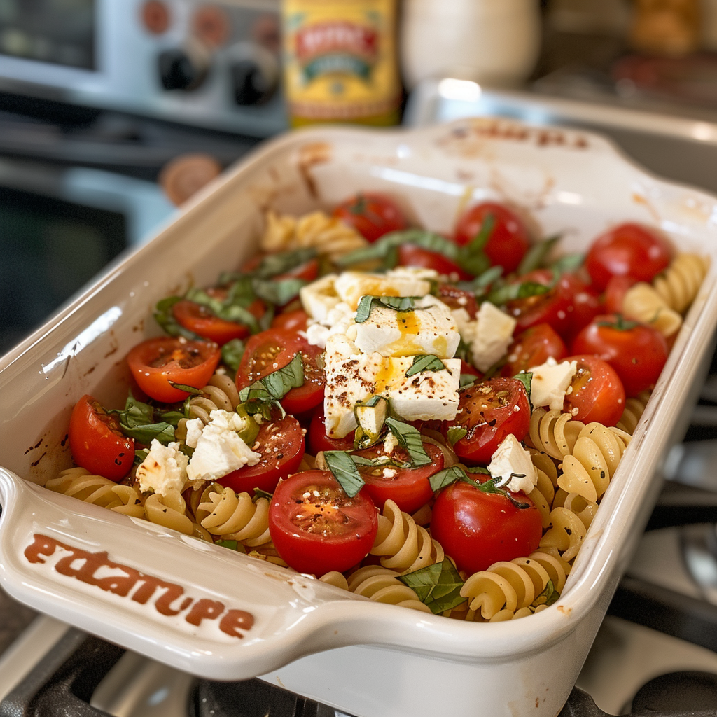 Baked Feta TikTok Pasta Recipe: Dynamic Taste! - The Fresh Man cook