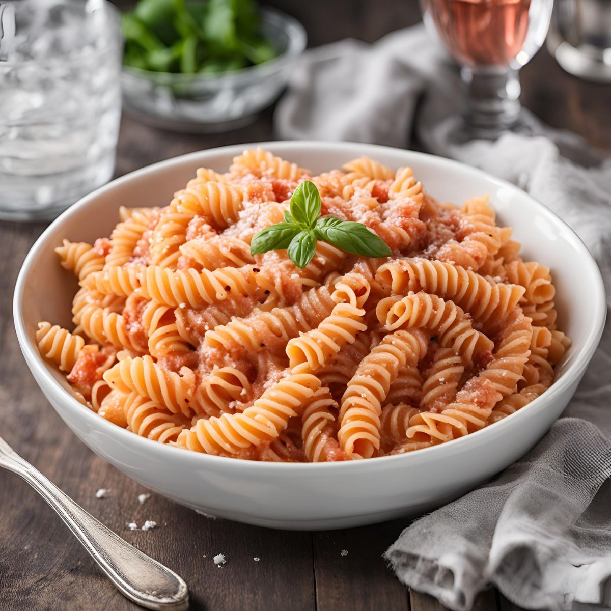 Fusilli alla Vodka Recipe: A Taste of Italian Elegance! - The Fresh Man ...