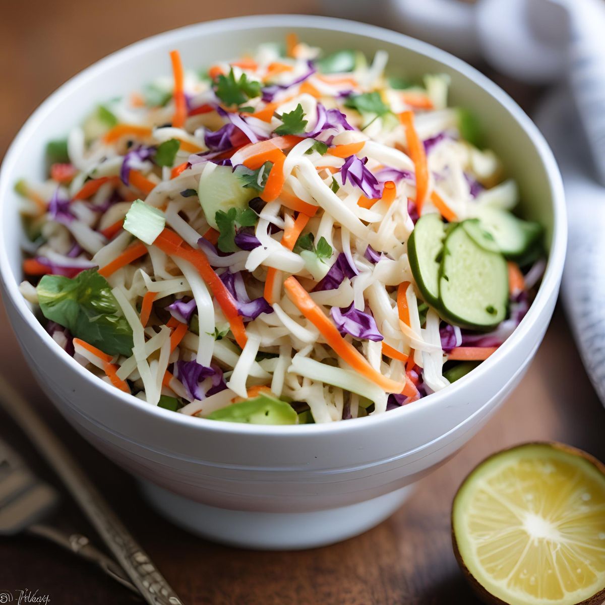 Jicama Slaw Recipe: Crunchy and Refreshing! - The Fresh Man cook