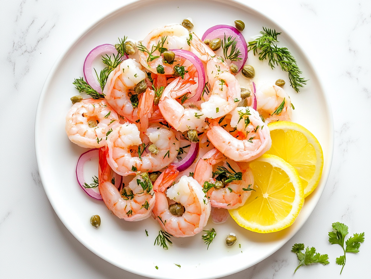 Pickled Shrimp Recipe: Quick and Tasty! - The Fresh Man cook