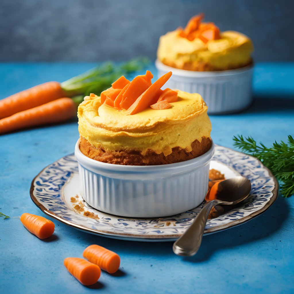 Carrot Souffle: Perfectly Fluffy Souffle! - The Fresh Man cook