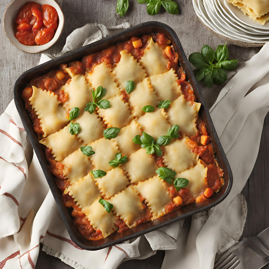Ravioli Casserole: Cheesy And Comforting Ravioli! - The Fresh Man cook