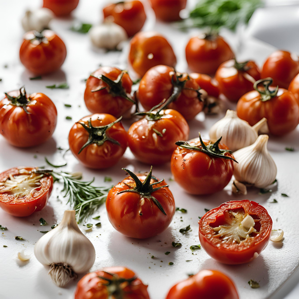 Roasted Tomatoes And Garlic: Savory, Flavorful Fusion! - The Fresh Man cook