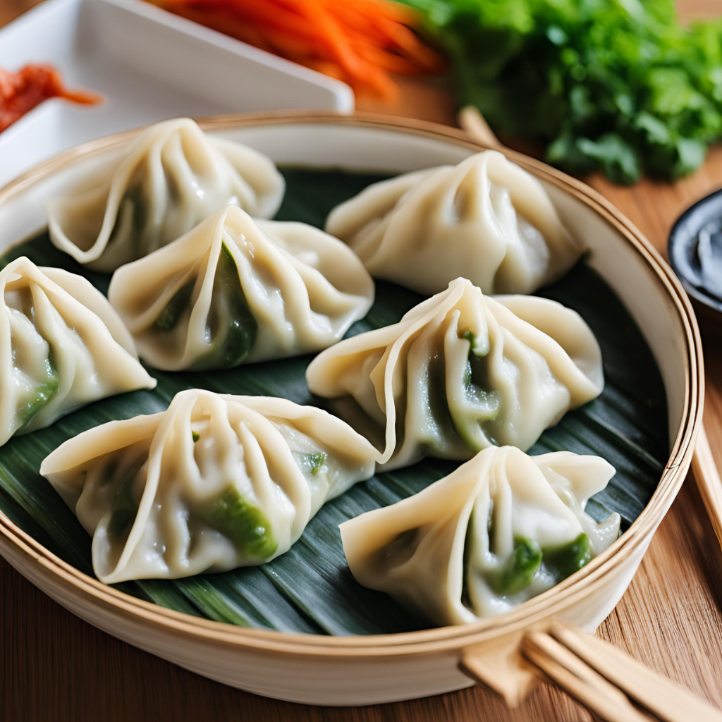 Veggie Mandu: Classic Savory Veggie Meal! - The Fresh Man cook