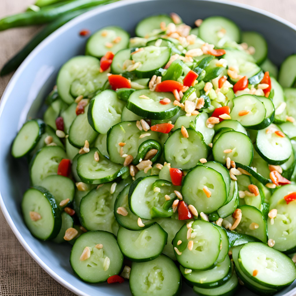Chinese Cucumber Salad: Classic And Crispy Chinese Salad! - The Fresh ...
