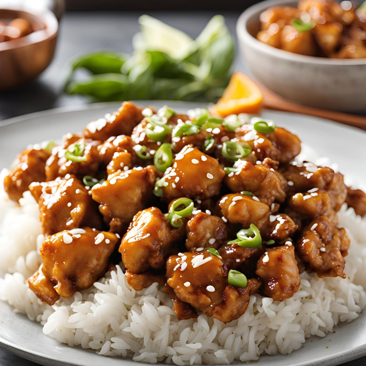 P.F. Chang’s Orange Chicken Recipe: Sweet and Tangy! - The Fresh Man cook