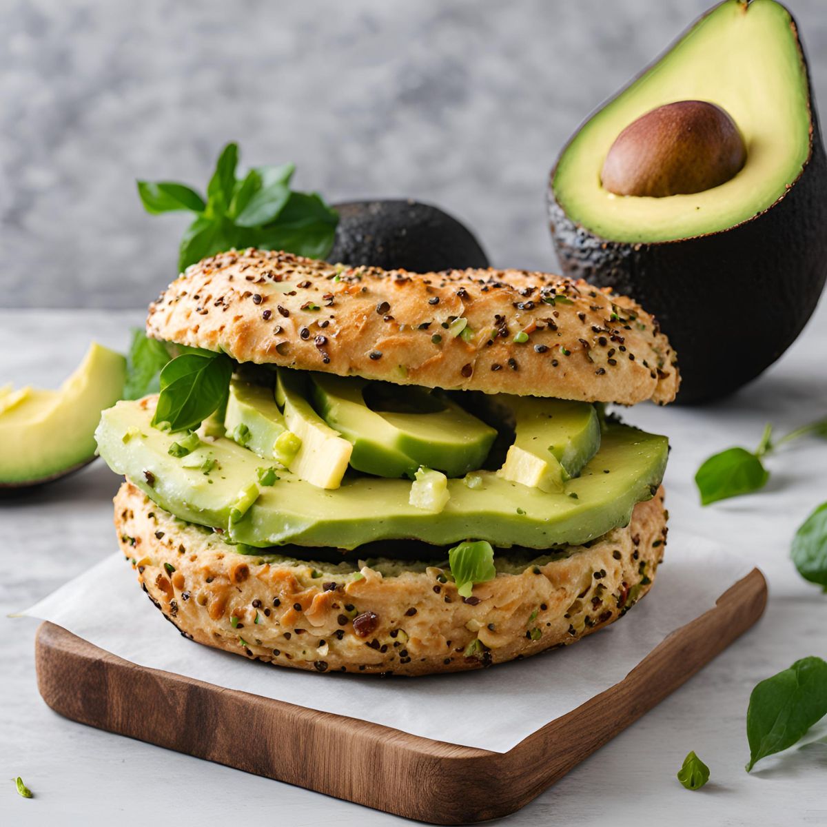 Avocado Bagel Recipe: Perfect Brunch Treat! - The Fresh Man cook