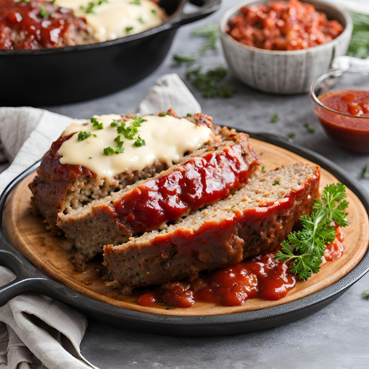 Cast Iron Meatloaf Recipe: Flavorful and Juicy! - The Fresh Man cook