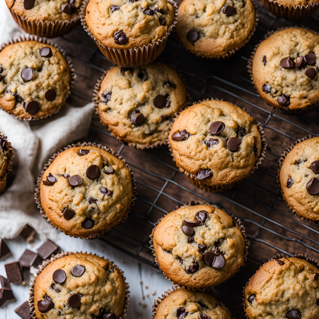 Oatmeal Banana Chocolate Chip Muffins: Sweet And Nutty Muffins! - The ...