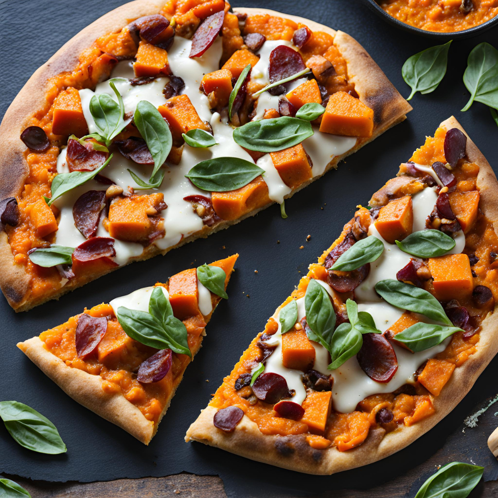 Sweet Potato Pizza: Gourmet Sweet Veggie Delight! - The Fresh Man cook