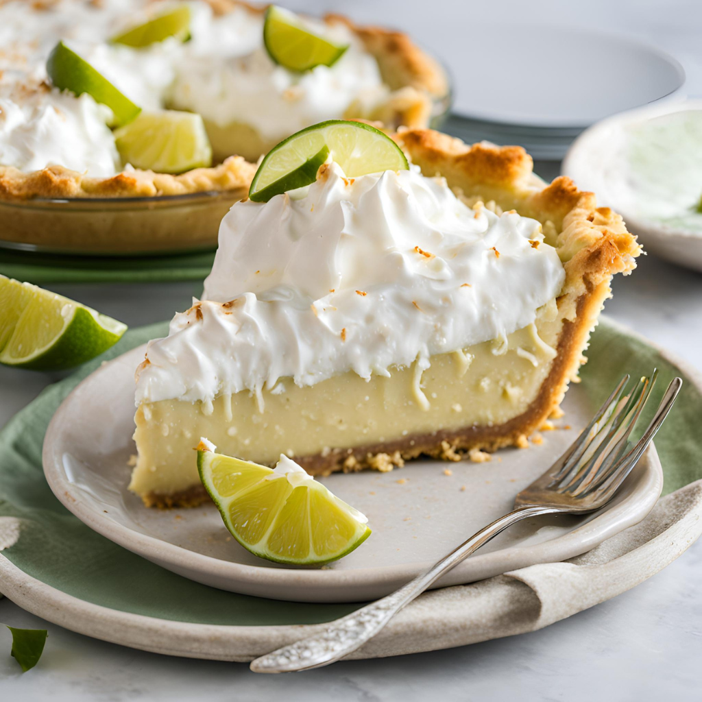 Coconut Key Lime Pie: Experience The Tropical Delight! - The Fresh Man cook