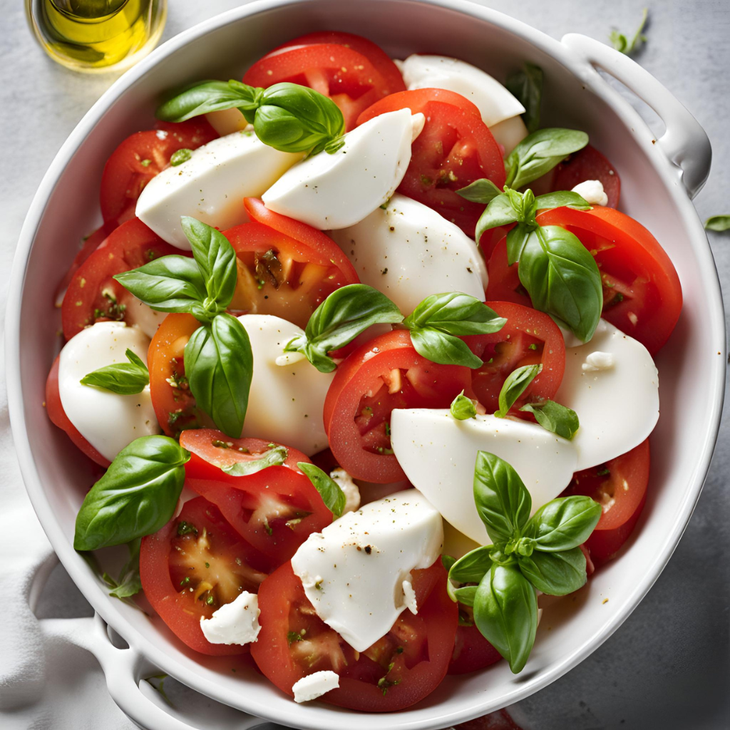 Italian Tomato Salad With Mozzarella: Garden Fresh Salad! - The Fresh ...