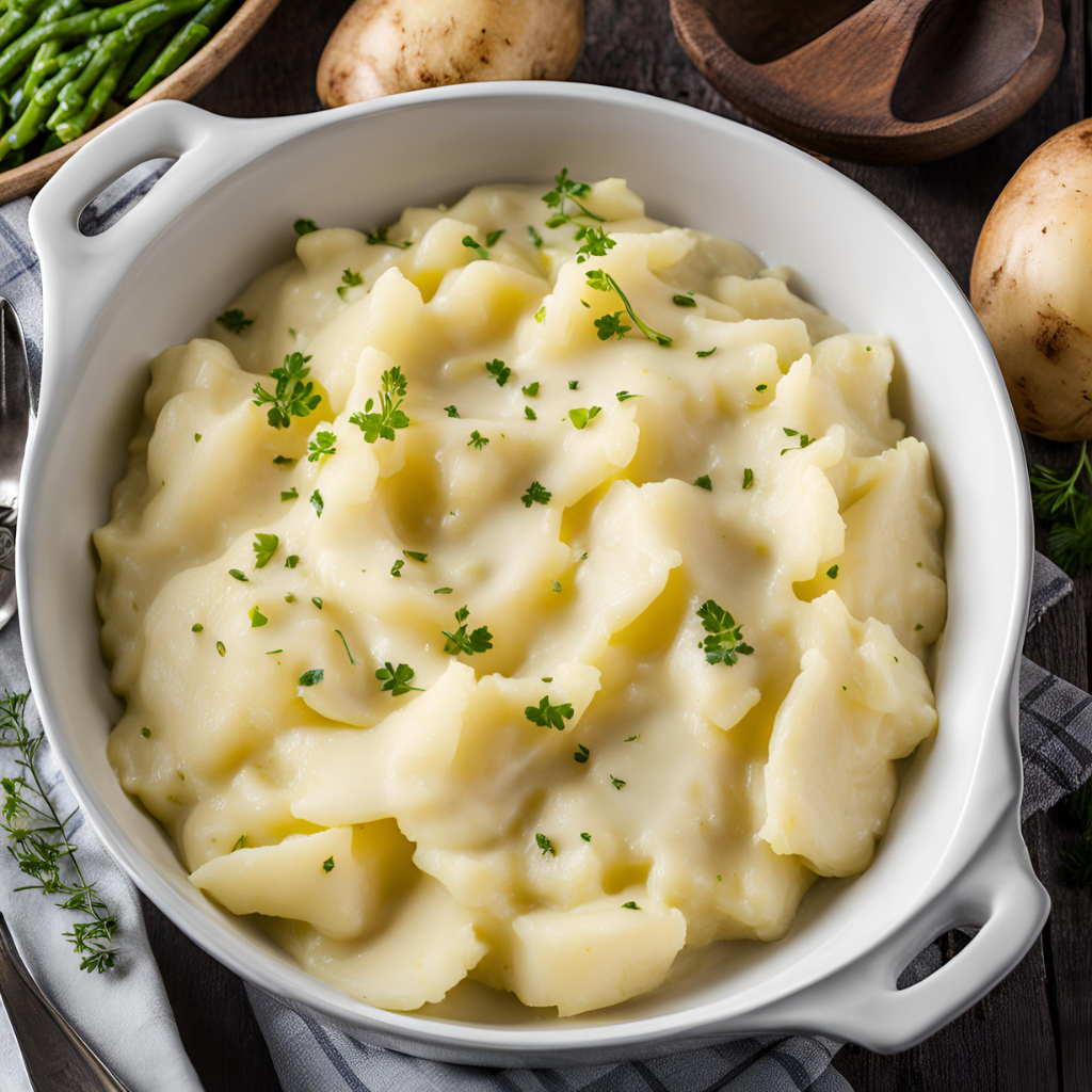 Creamed Potatoes Recipe: Velvety Creamed Potatoes Delight! - The Fresh ...