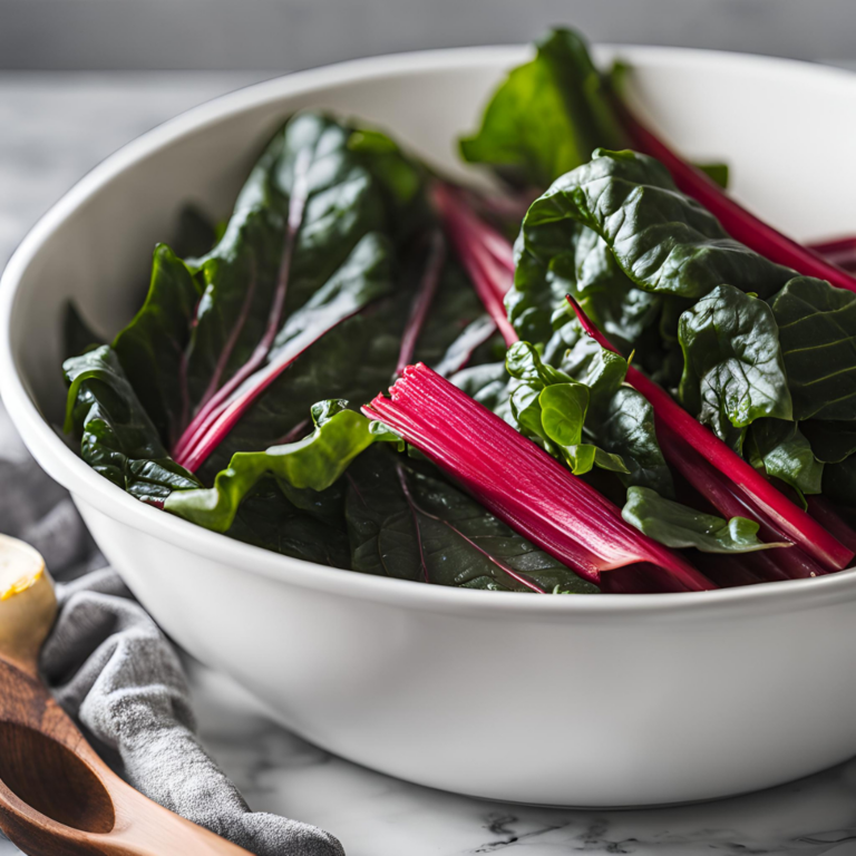 Steamed Chard: A Nutritious And Flavorful Delight! - The Fresh Man cook