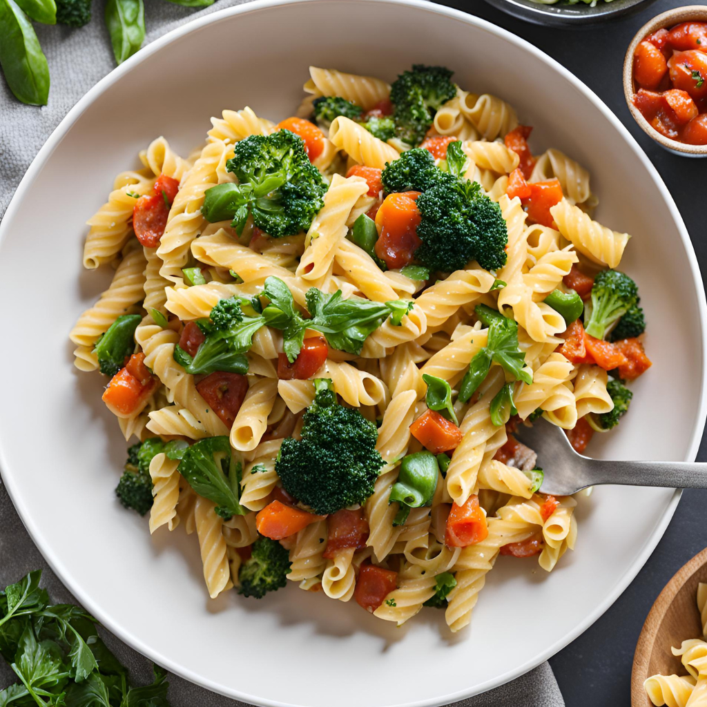 Easy Vegetable Pasta: Fresh And Easy Veggie Pasta! - The Fresh Man cook